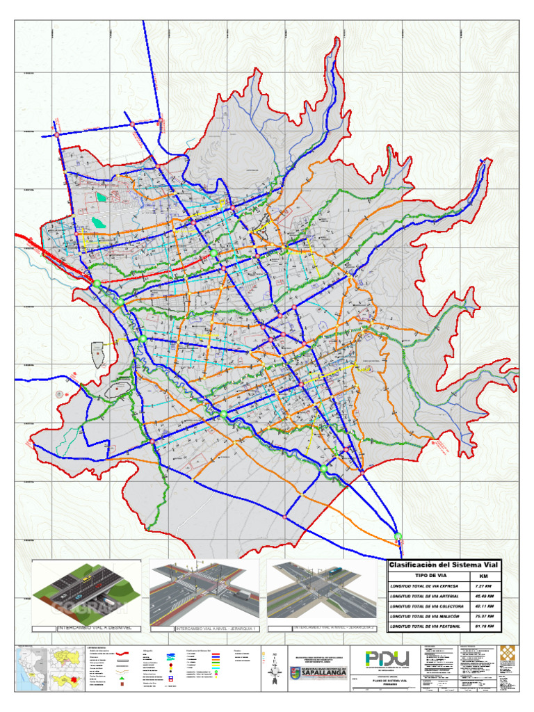 PP-07.01 Plano de Sistema Vial Secundanrio-Pp-07 | PDF
