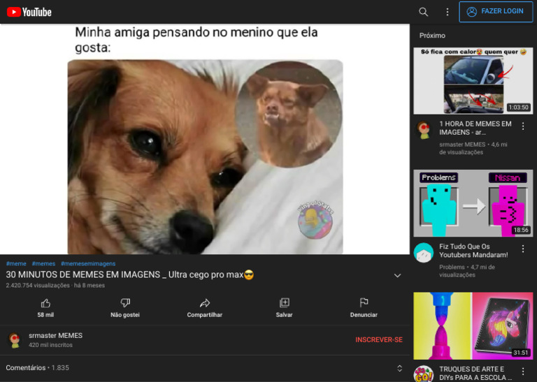 30 Minutos de Memes Em Imagens _ Ultra Cego Pro m… | PDF