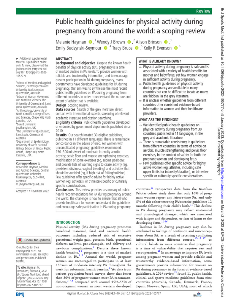 Practical Evidence Based Physiotherapy | PDF | Systematic Review | Pregnancy