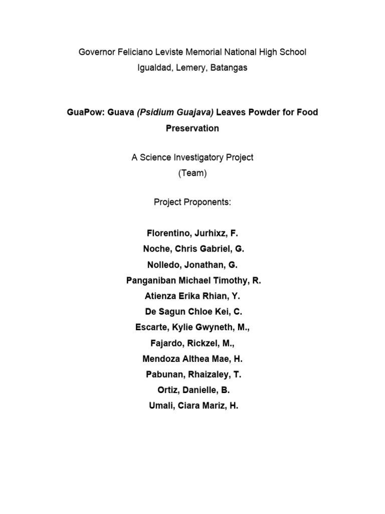 Group 2 Final | Download Free PDF | Polyphenol | Methodology