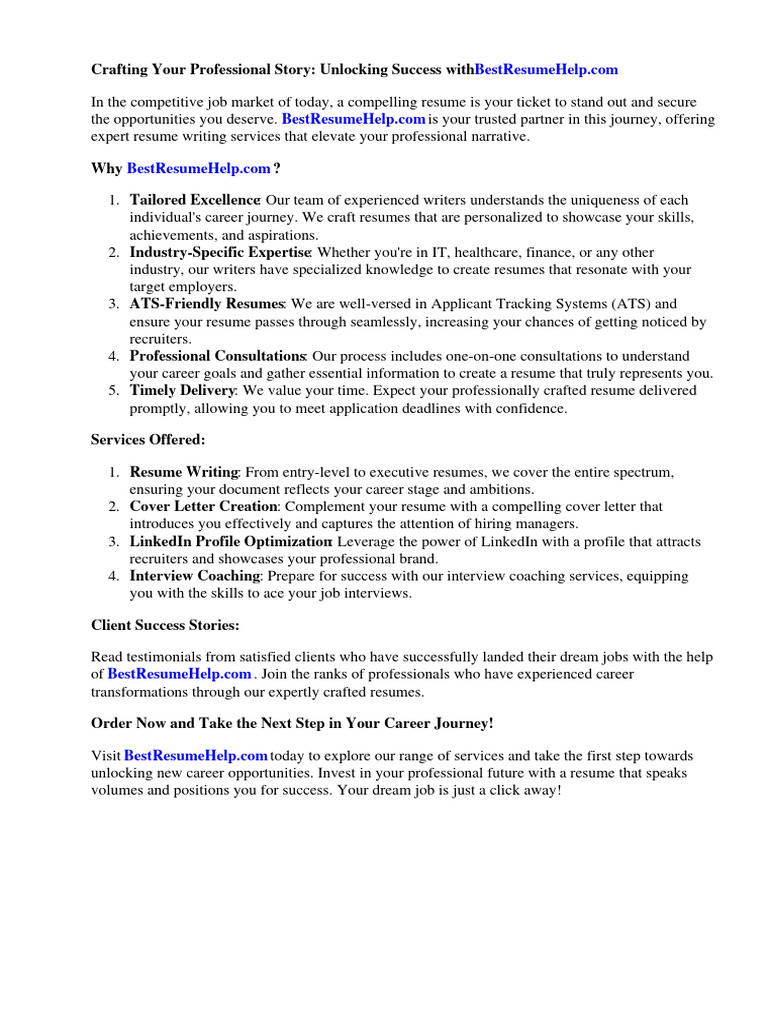 Help With Creating A Resume | PDF | Résumé | Recruitment