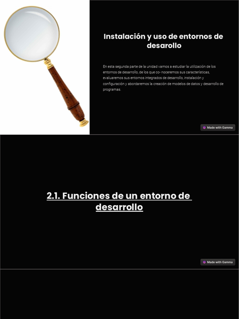 Instalación y Uso de Entornos de Desarrollo | PDF | Entorno de ...