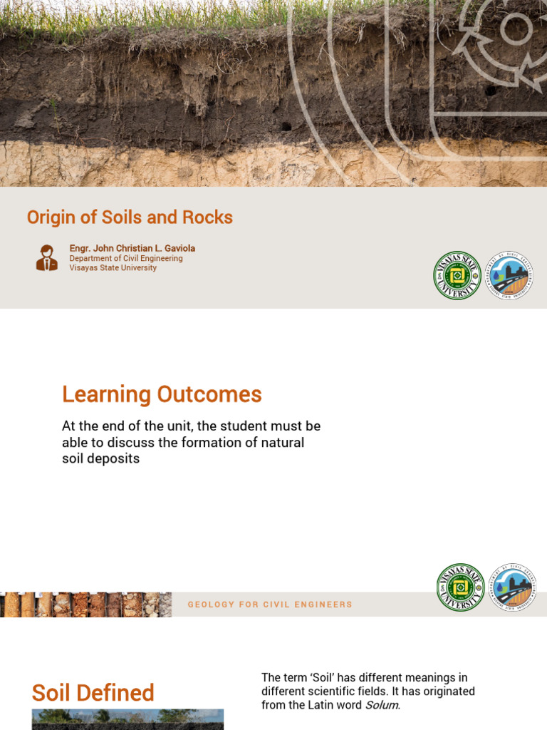 Weathering of Rocks and Soil Formation | PDF | Weathering | Soil