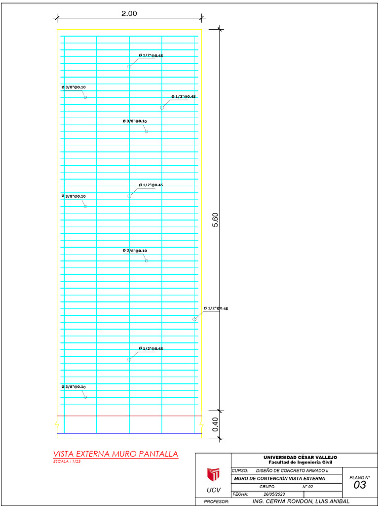 DIBUJO DE MURO1-Layout1 | PDF