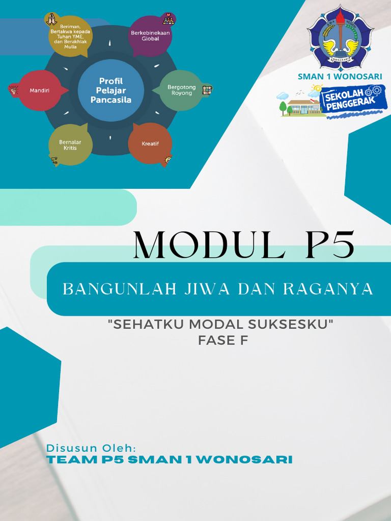 Modul P5 Bangunlah Jiwa Dan Raganya Fase F | PDF