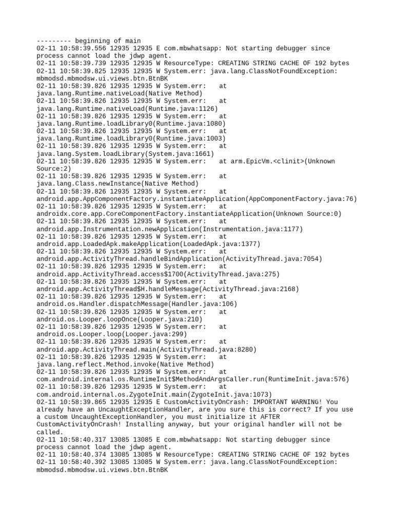 Logcat | PDF | Java (Programming Language) | Android (Operating System)