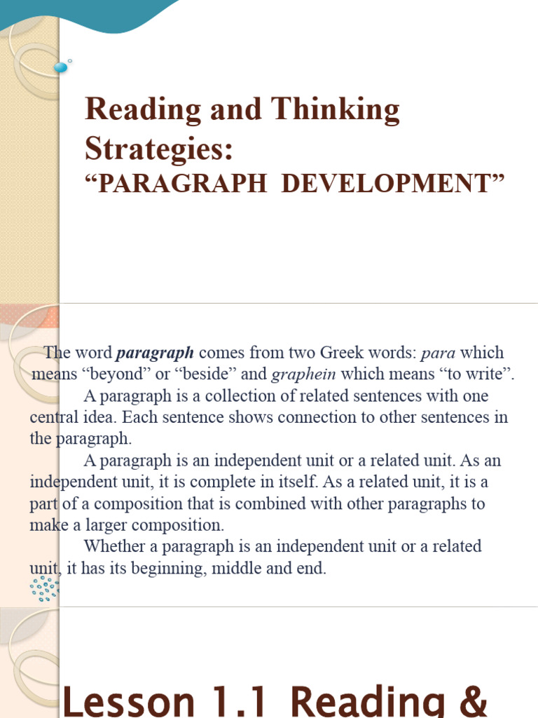 RWS PPT 1 | PDF | Narration | Narrative