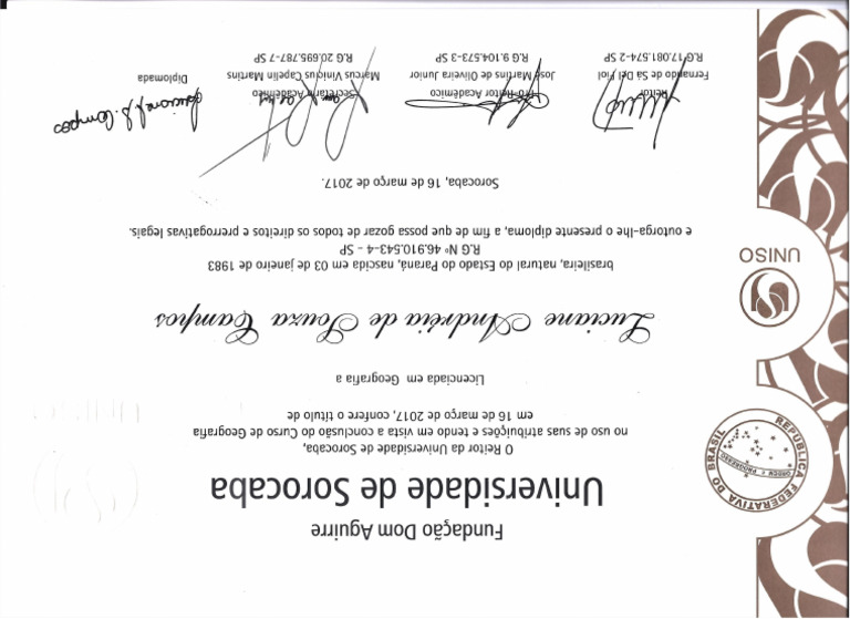 Diploma Uniso Lu | PDF