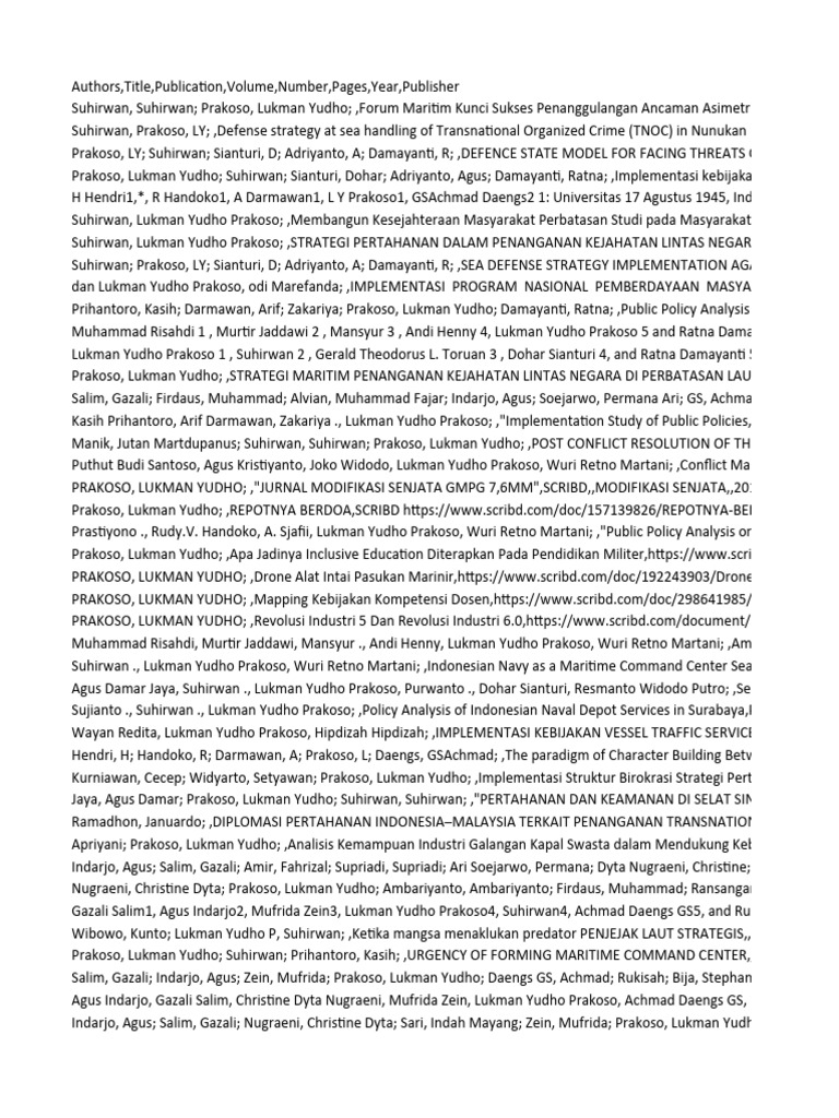 LYP Citations | PDF | Indonesia | Government