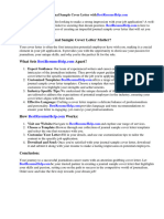 Writing an Elsevier Cover Letter Guide | PDF | Academic Journal | Editing