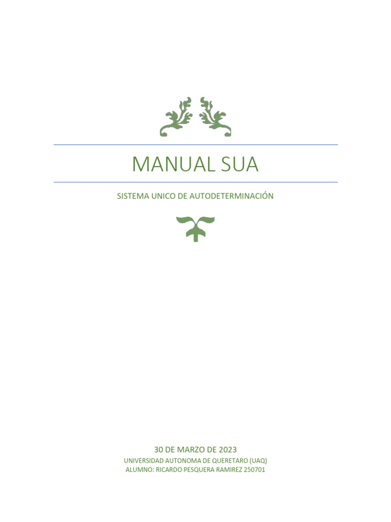 Manual Sua | PDF | Archivo de computadora | Usuario (informática)