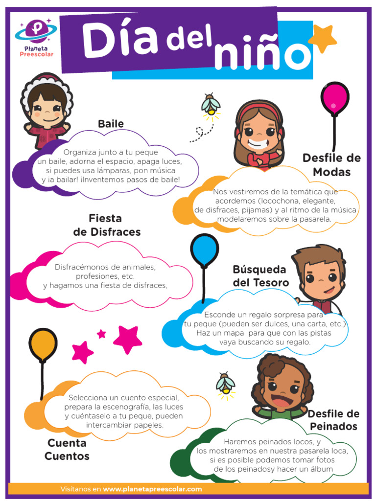 Actividades creativas para el Día del Niño | PDF