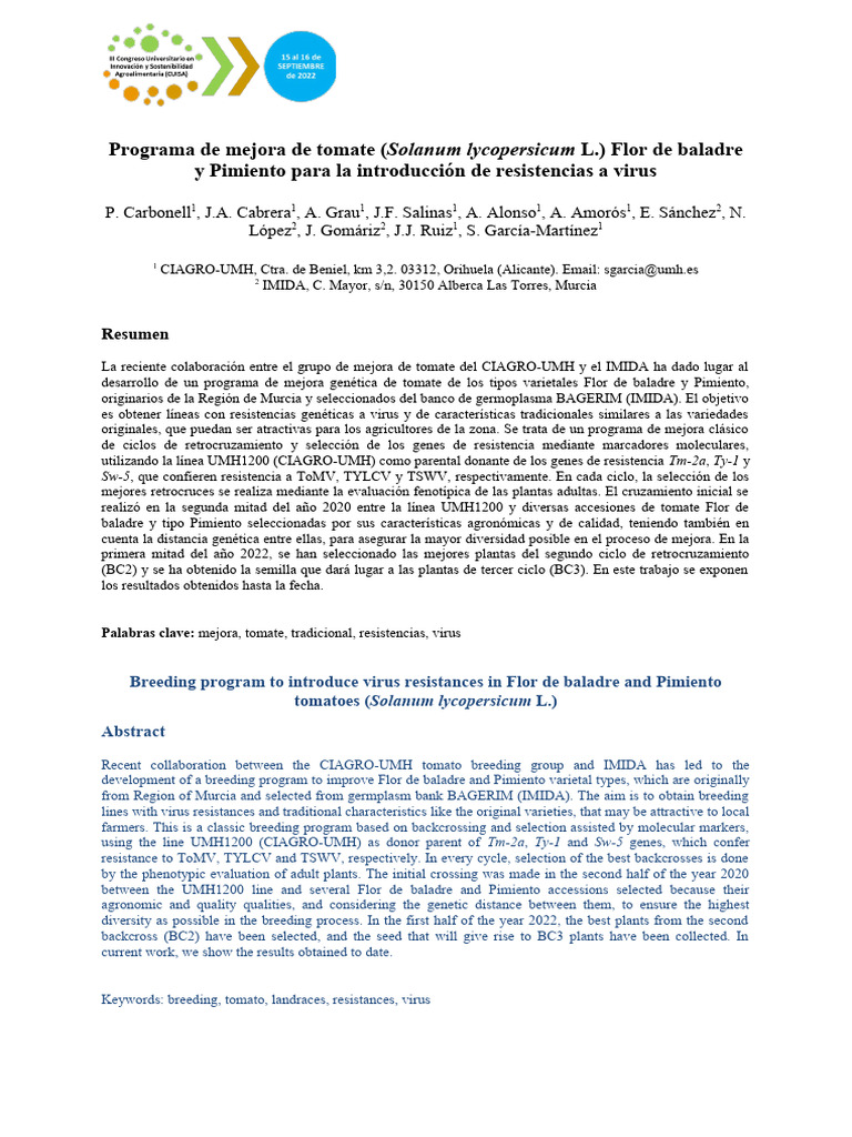 Completo IMIDA CUISA 2022 OK | Descargar gratis PDF | Cigosidad | Alelo