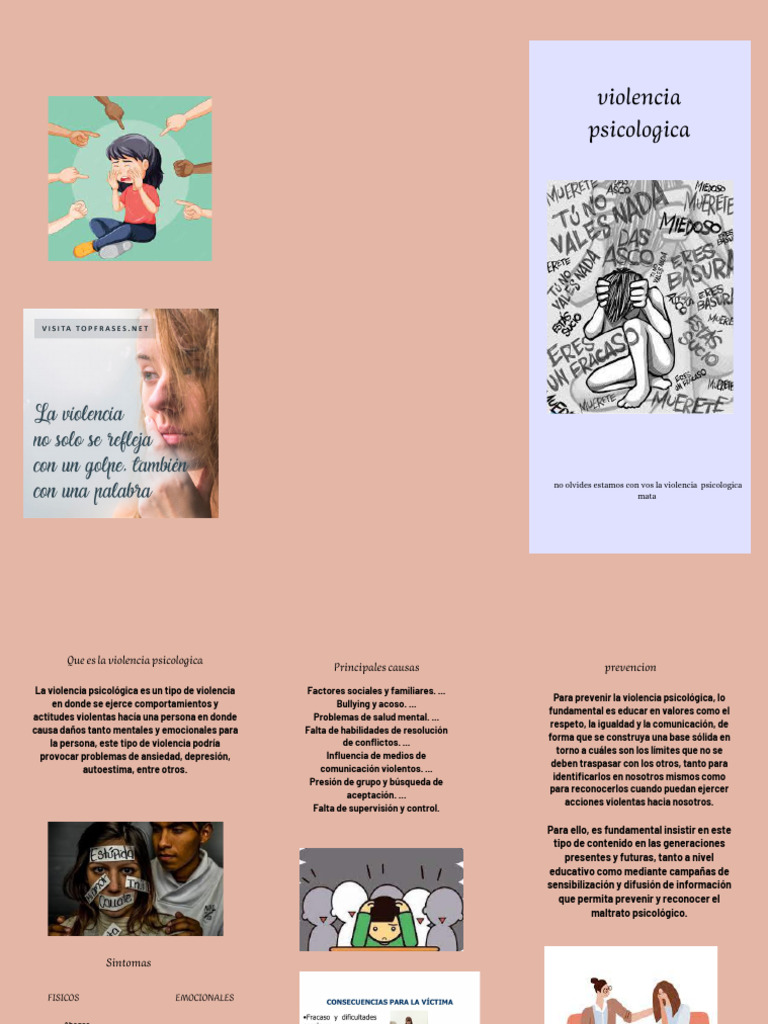 Violencia Psicologica | PDF | Violencia | Psicología Social