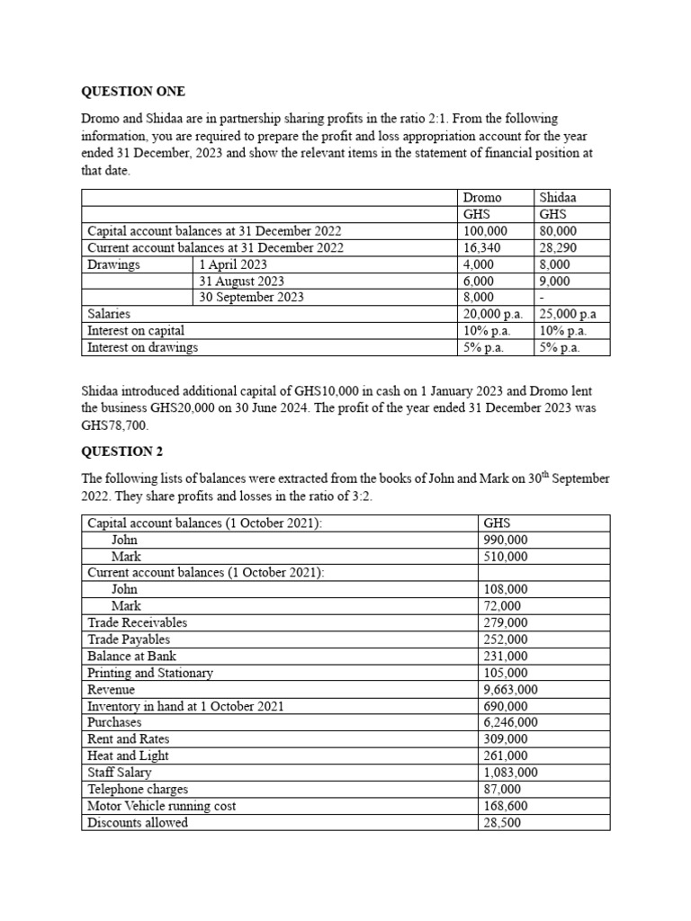 Lecture 2 - Practice Questions | PDF | Depreciation | Interest