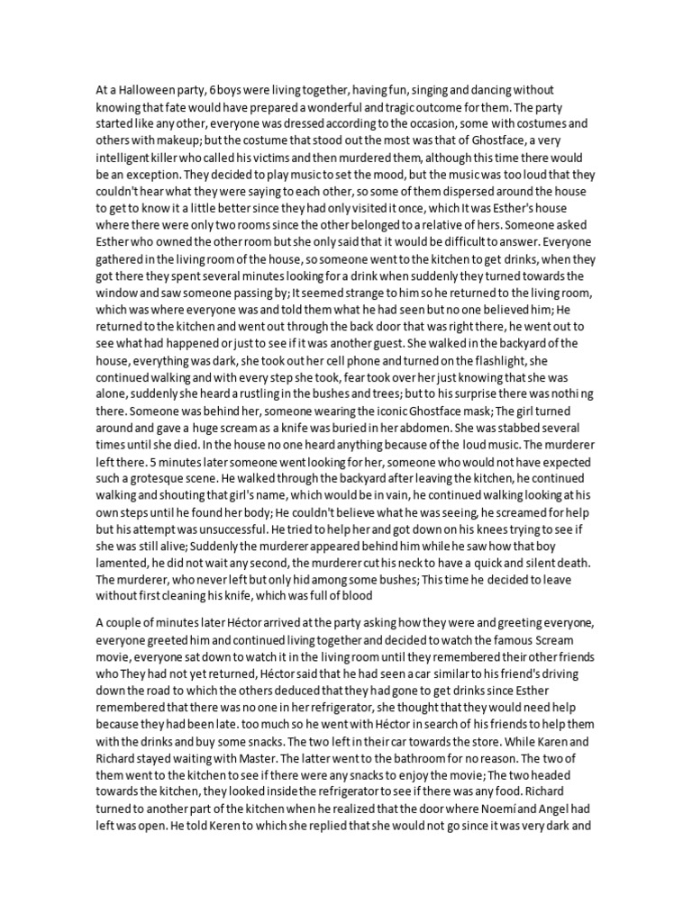 Scream English | PDF