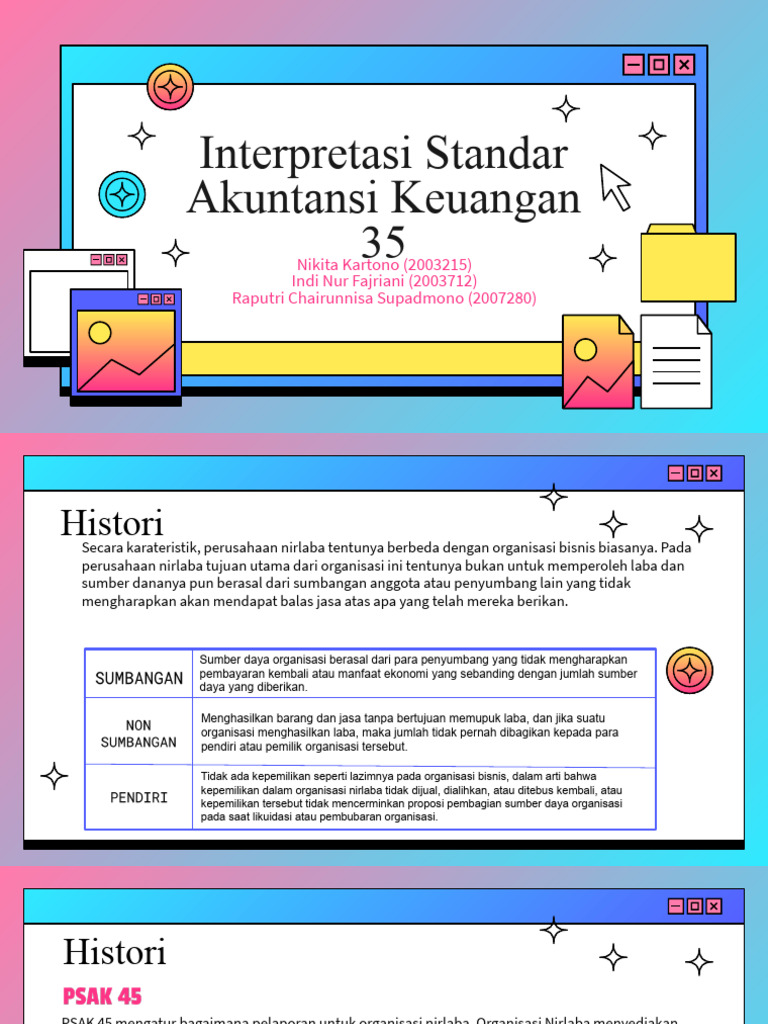 Perbandingan ISAK 35 dan PSAK 45 | PDF | Pengelolaan Keuangan & Uang