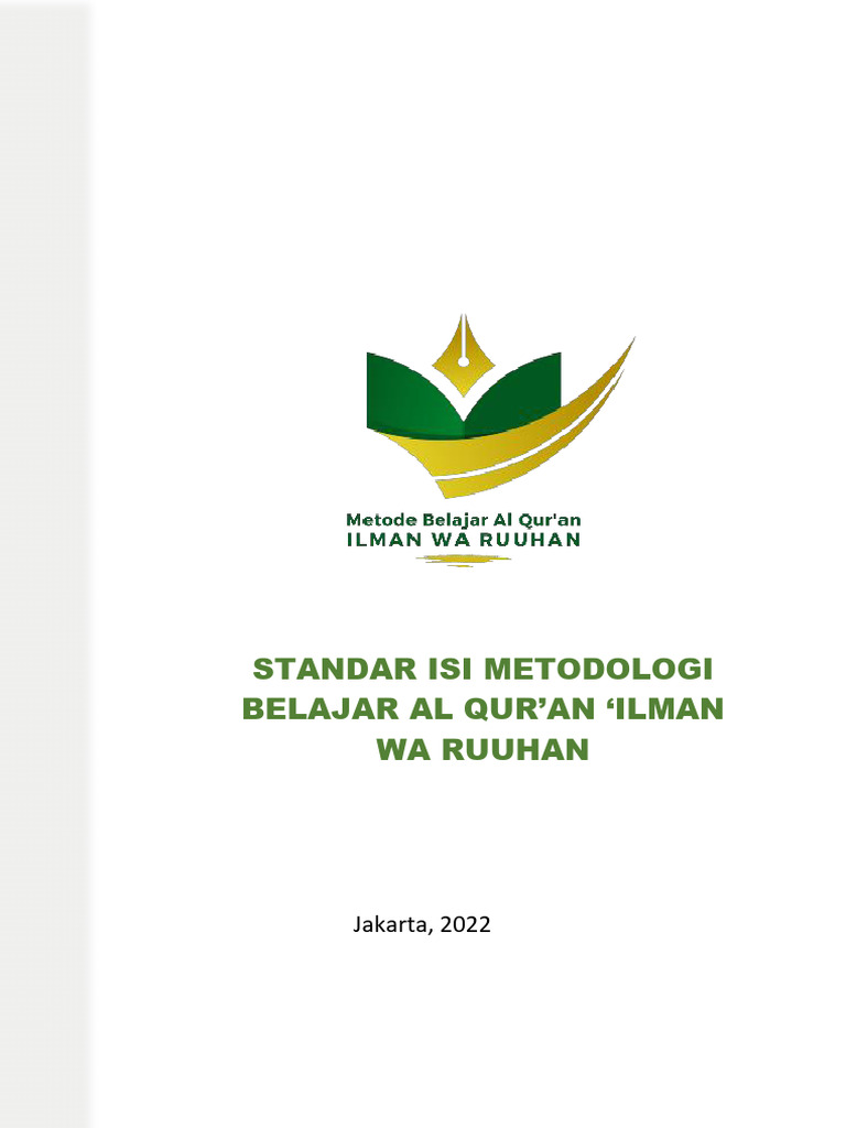 Standar Isi Iwr Dan Target Iwr | PDF
