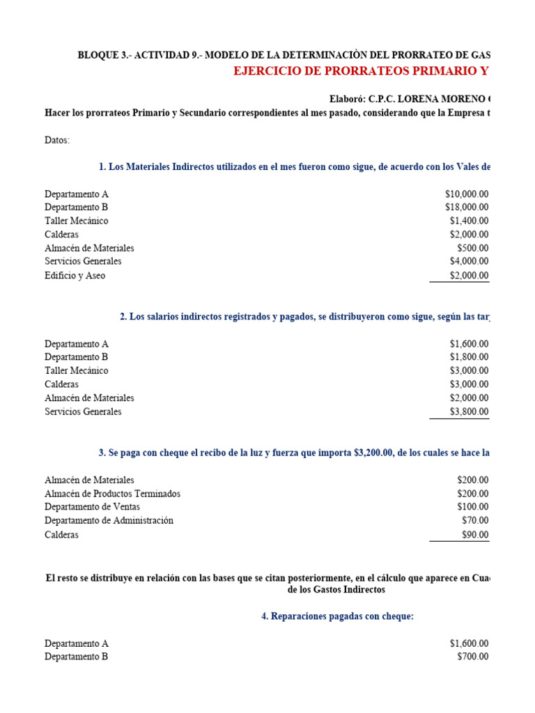 Ojeda Aaron Act9 | PDF | Depreciación | Contabilidad