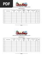 Criteria For Zumba Dance | PDF | Physical Fitness | Hobbies