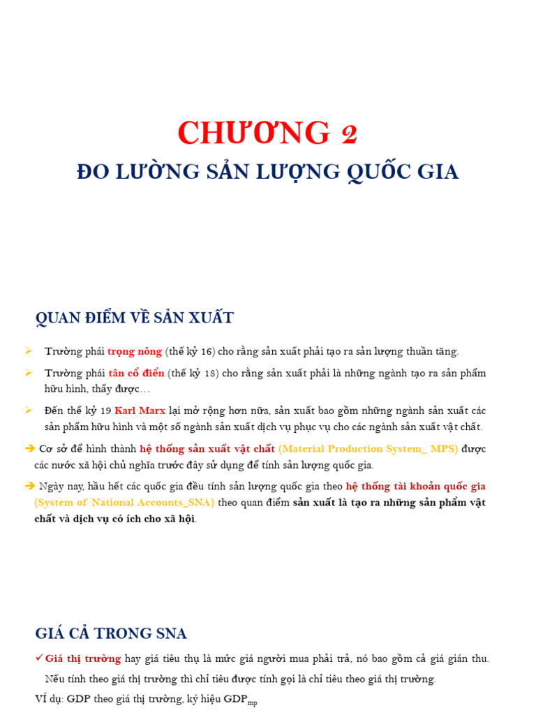 Chuong 2 - Do Luong San Luong Quoc Gia | PDF