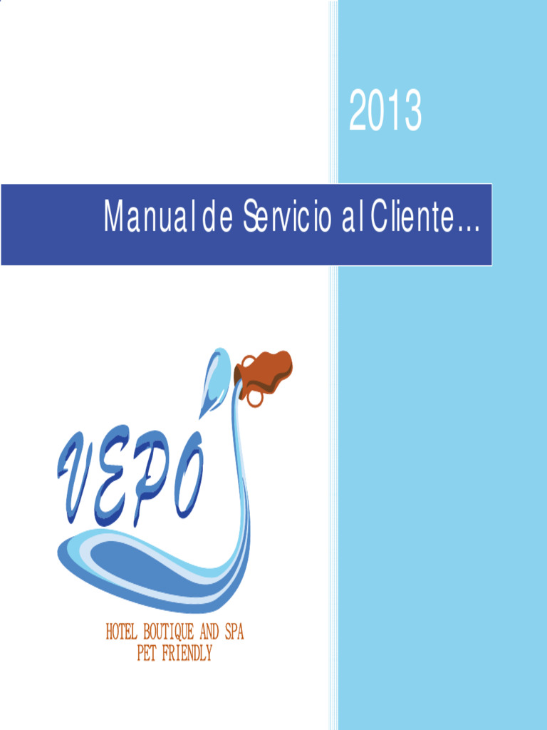 Manual Se Servicio Al Cliente Hotel | PDF | Cliente | Business