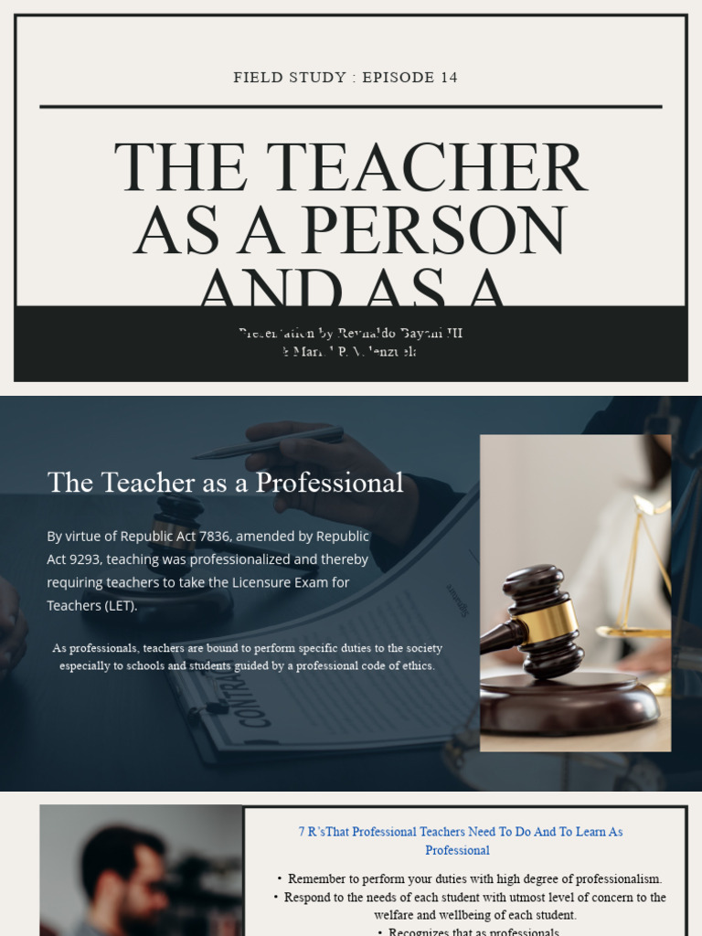 Field Study | PDF | Teachers | Learning