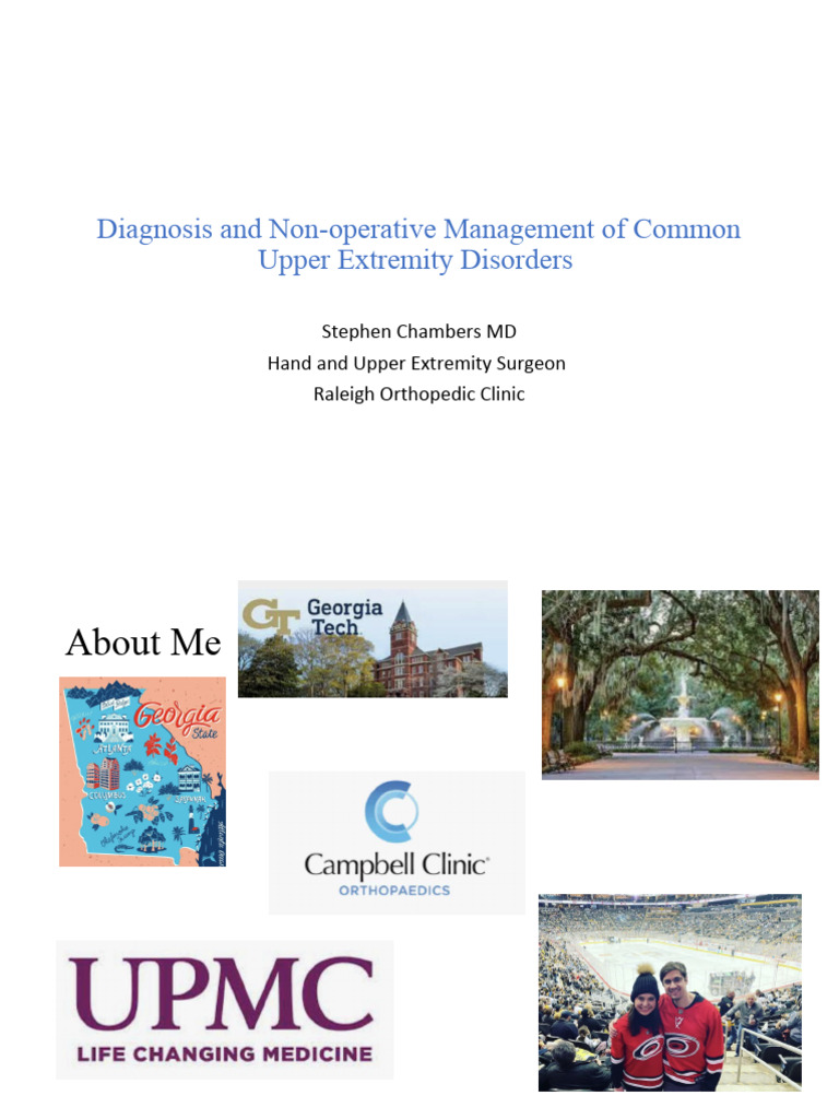 Upper Extremity Disorder Management Guide | PDF | Carpal Tunnel ...