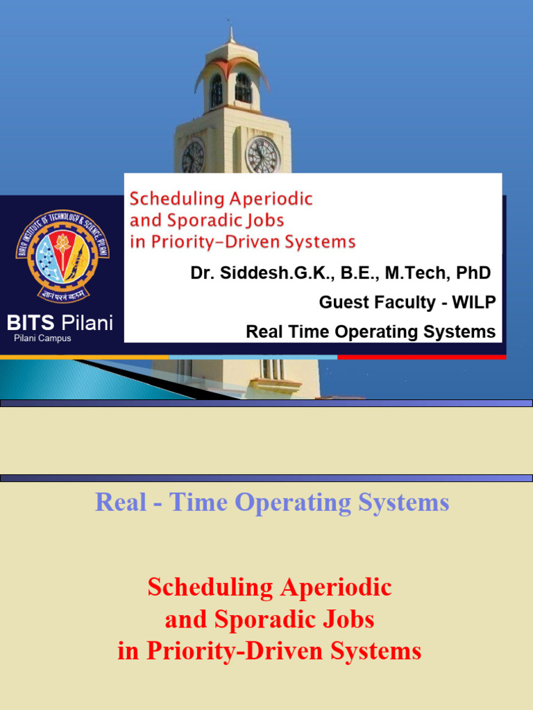 Class 5 RTOS-Real Time Systems-August 2021 | PDF | Scheduling ... Class 5 RTOS-Real Time Systems-August 2021 | PDF | Scheduling ...