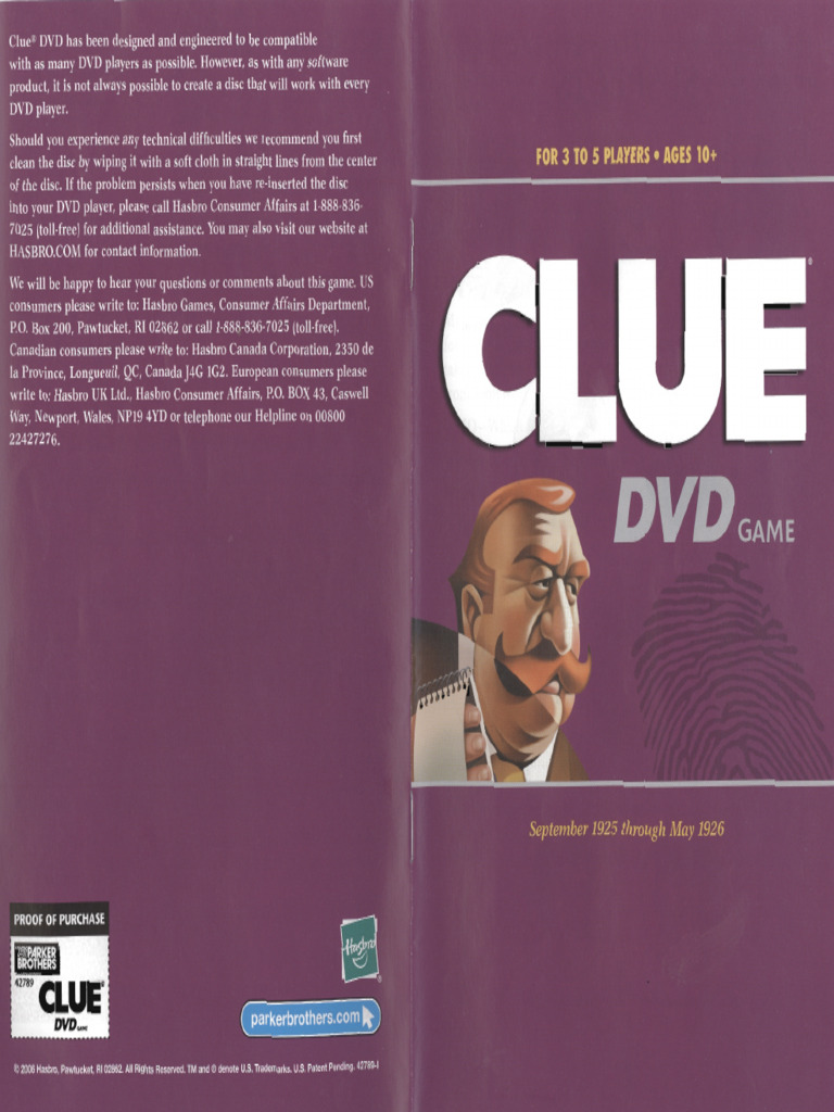 Clue DVD | PDF