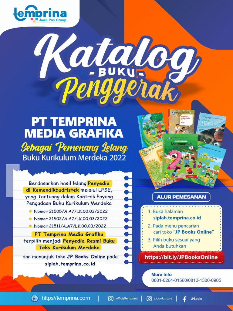 Katalog Buku Penggerak SMP - Temprina - 2022 | PDF