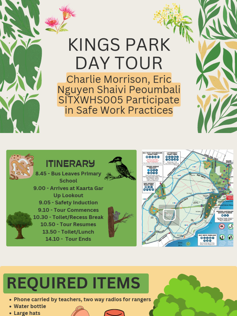 Kings Park Tour | PDF