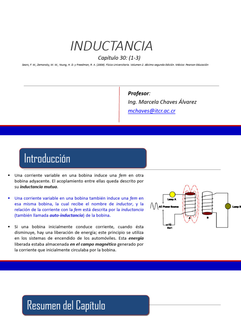 Inductancia Mutua y Auto-Inductancia | PDF | Inductor | Inductancia