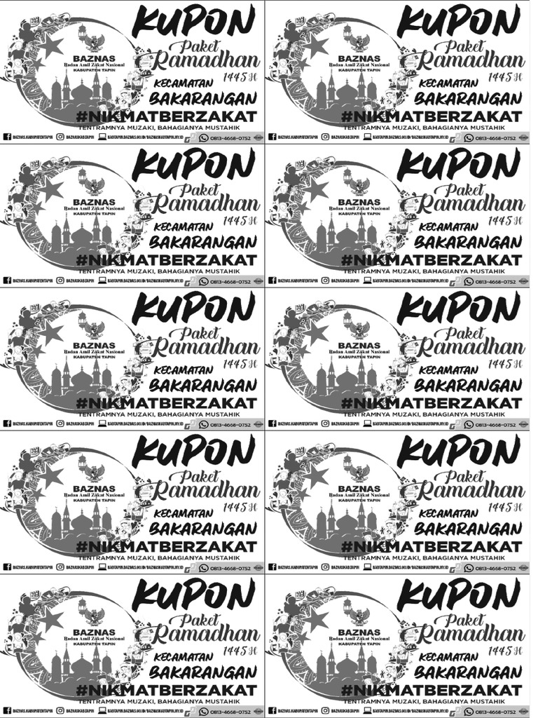 Kupon Bakarangan | PDF