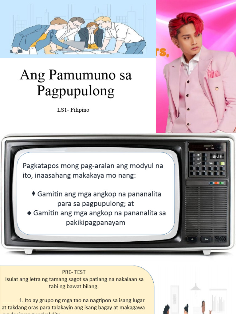 Ang Pamumuno Sa Pagpupulong-LS1-Fil | PDF
