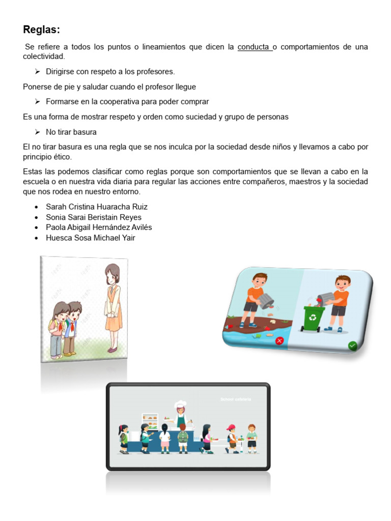Reglas | PDF