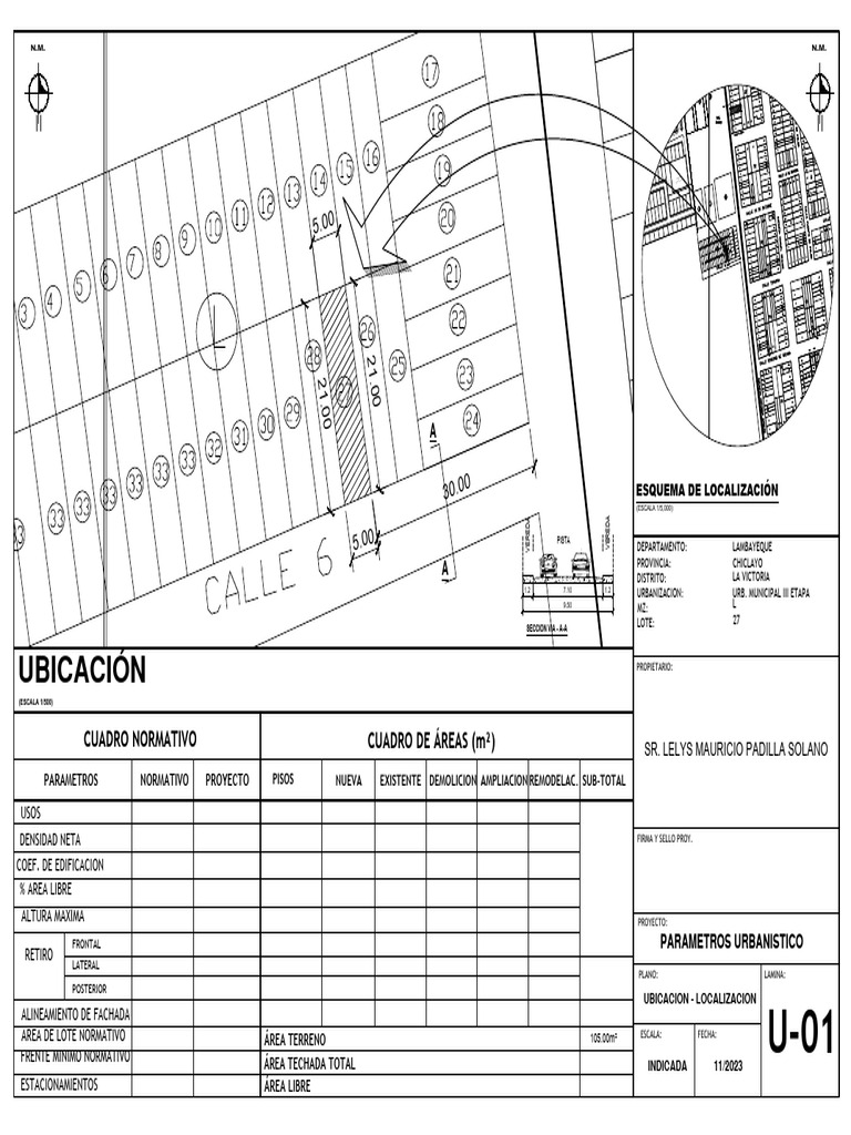 Plano de Ubicacion y Localizacion | PDF