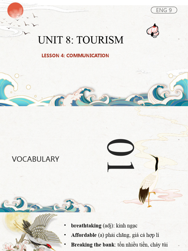 Unit 8 Tourism Lesson 4 Communication | PDF | Tourism