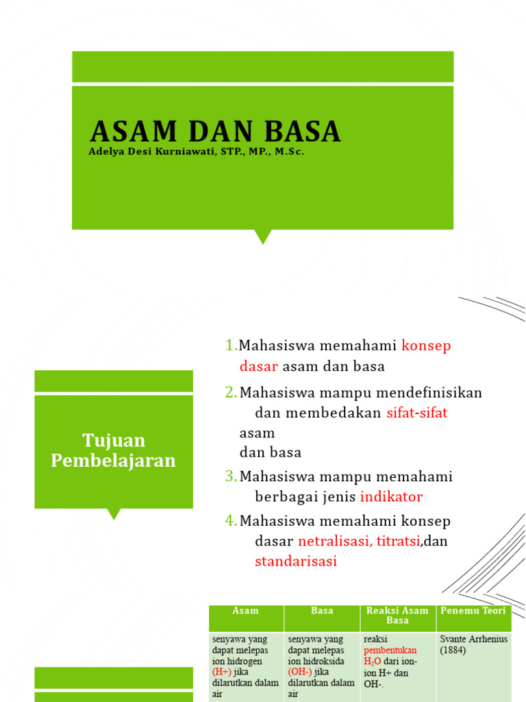 Asam Basa | PDF