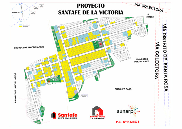 Plano Santafe de La Victoria Actualizado | PDF