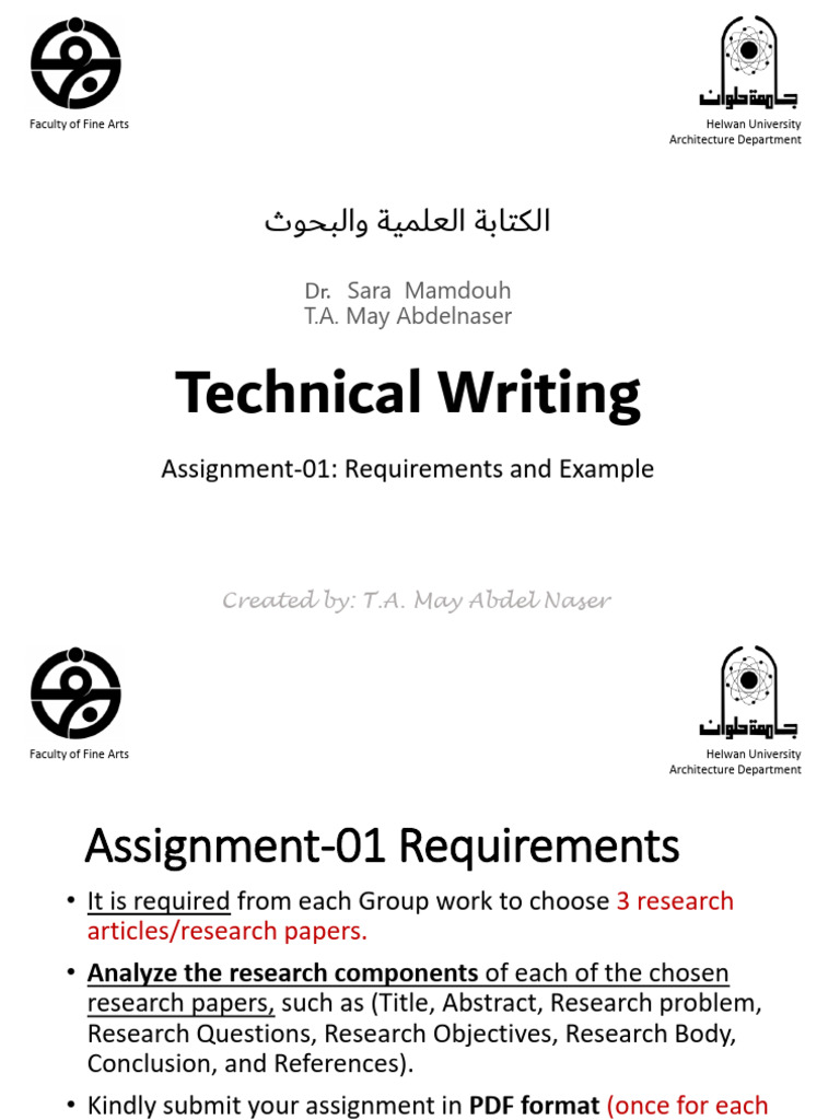 Technical Writing Assignment 01 | PDF | Methodology | Quantitative Research