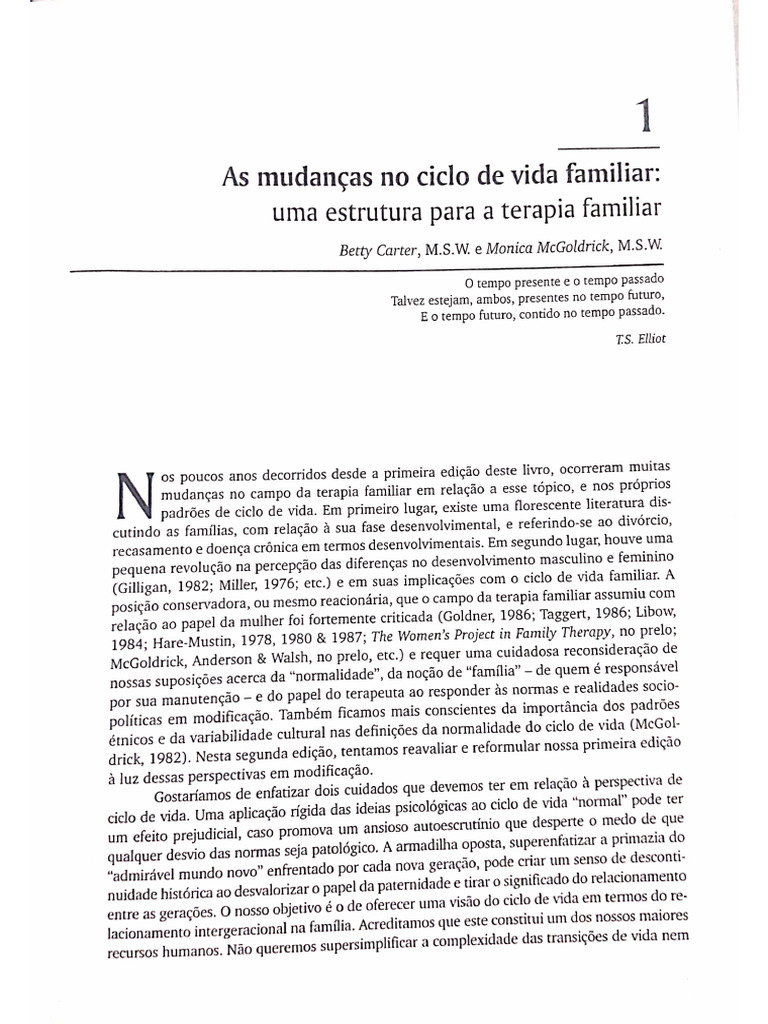 CICLO FAMILIAR Terapia Familiar | PDF