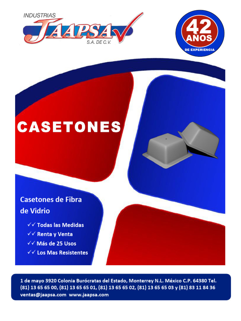 Casetones de Hormigón: Ventajas y Usos | PDF | Hormigón | Elementos ...