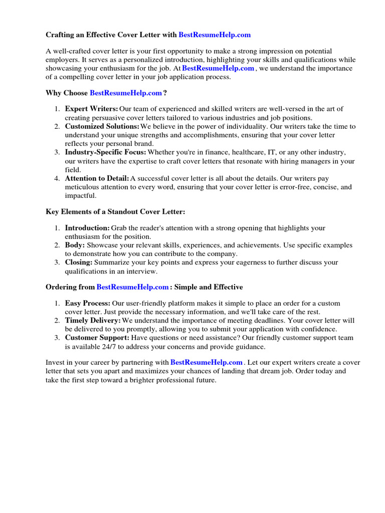 Sample Cover Letter For Biomedical Engineering Internship | PDF ...