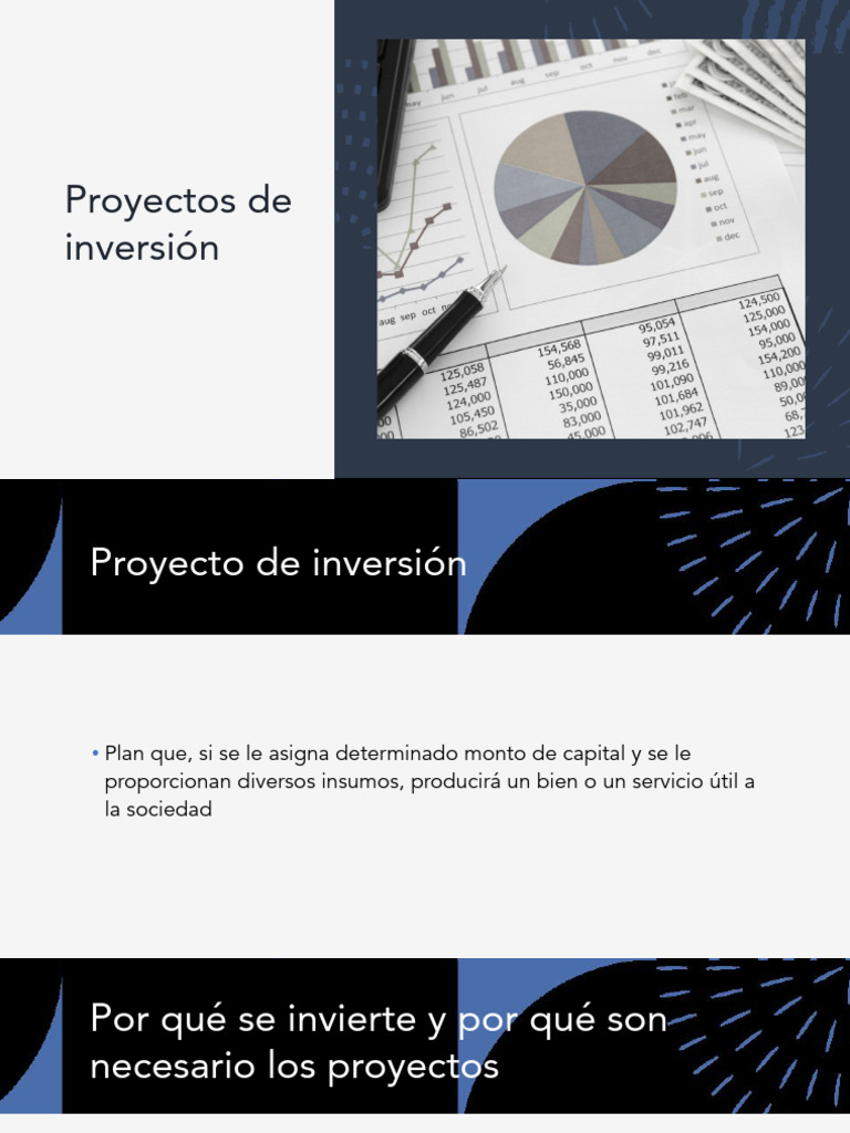 Guía Completa sobre Proyectos de Inversión | PDF | Inversiones | Evaluación