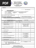 Sandiganbayan Clearance Form | PDF | Government | Public Services