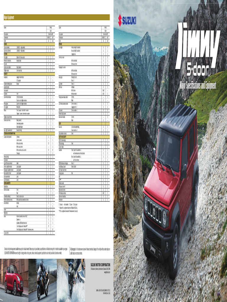 Jimny 5dr. Spec | PDF