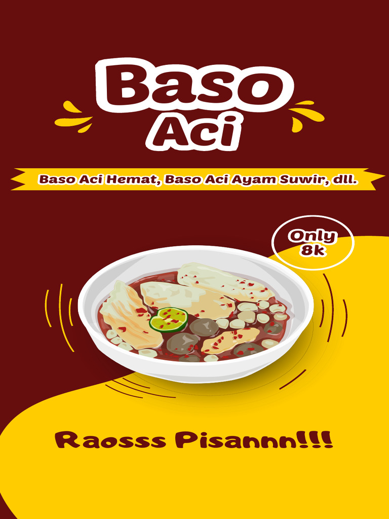 Banner Baso Aci (50 × 100 CM) | PDF