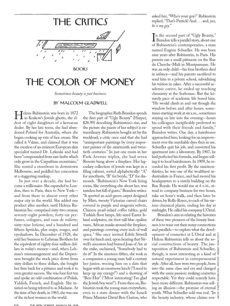 Color of Money | PDF