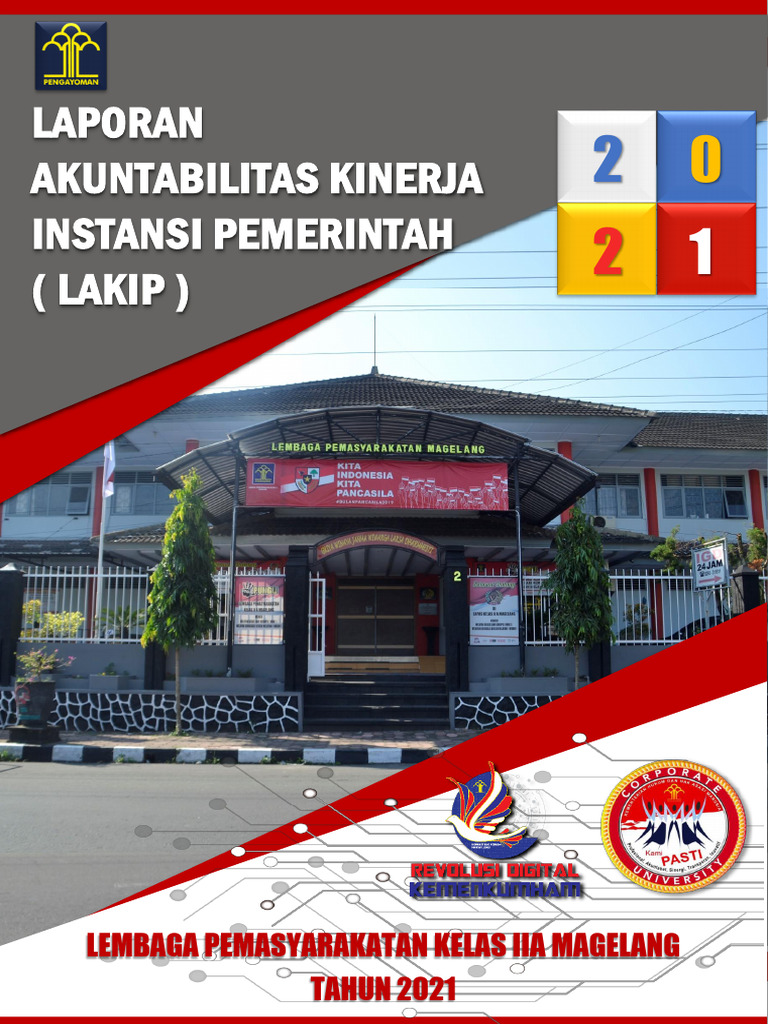 LAKIP 2021 Lapas Kelas IIA Magelang | PDF | Pengelolaan Keuangan & Uang ...